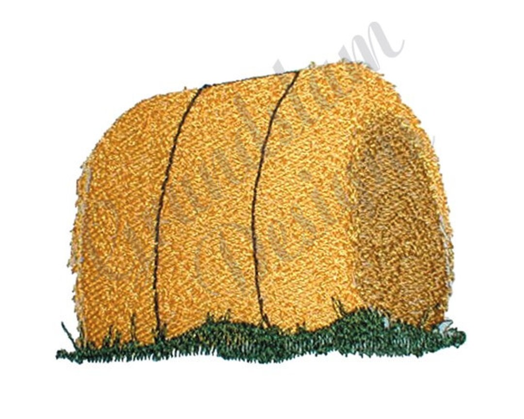 Hay Bale - Machine Embroidery Design, Embroidery Designs, Machine ...