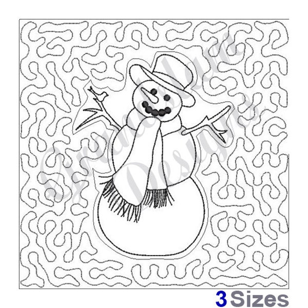 Snowman Quilt - Etsy