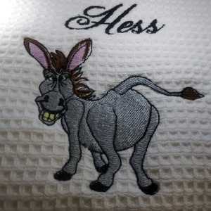 Cartoon Donkey - Machine Embroidery Design, Embroidery Designs, Machine ...