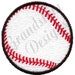 Baseball - Machine Embroidery Design, Embroidery Designs, Machine ...