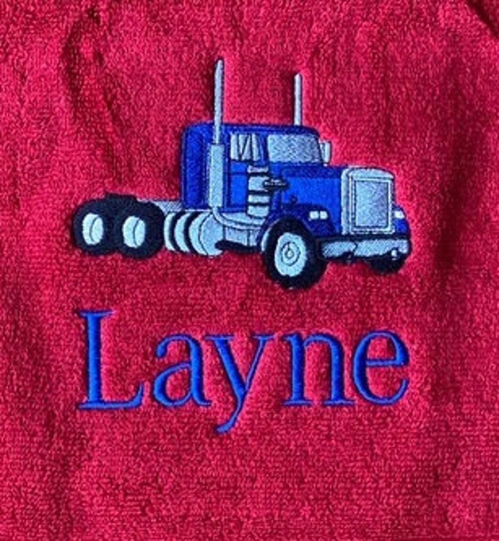 Semi Truck Machine Embroidery Design Embroidery Designs - Etsy