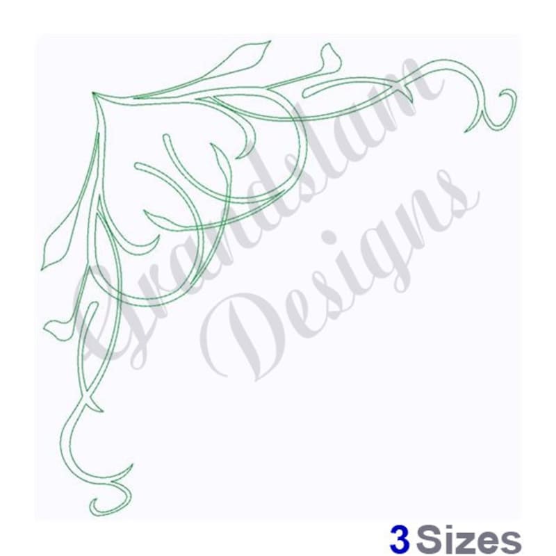 Corner Embroidery Designs - Etsy