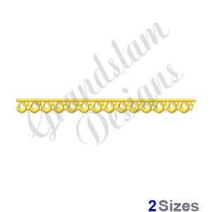FSL Edging Border - Machine Embroidery Design - Etsy