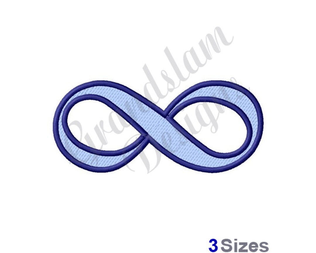 Infinity Symbol - Machine Embroidery Design - Etsy
