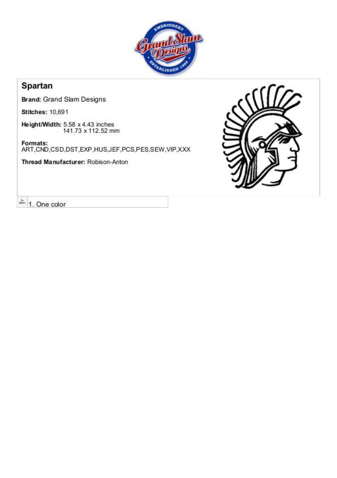 Spartan Outline Machine Embroidery Design Embroidery - Etsy