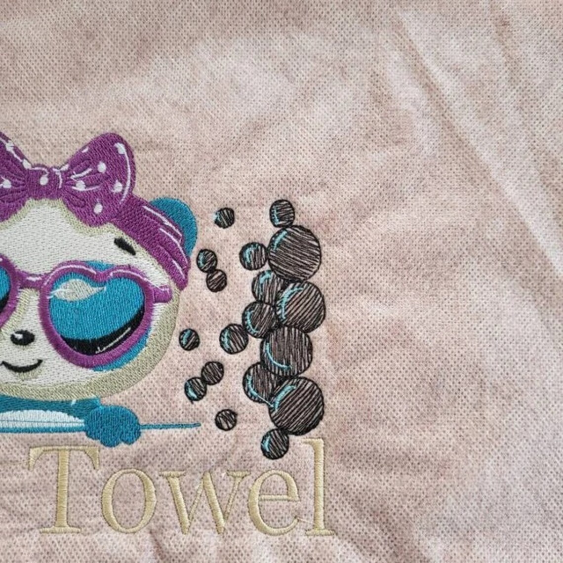 Bubbles Machine Embroidery Design - Etsy