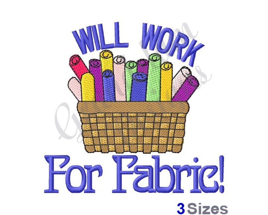 Fabric Bolt Sewing - Machine Embroidery Design, Embroidery Designs ...
