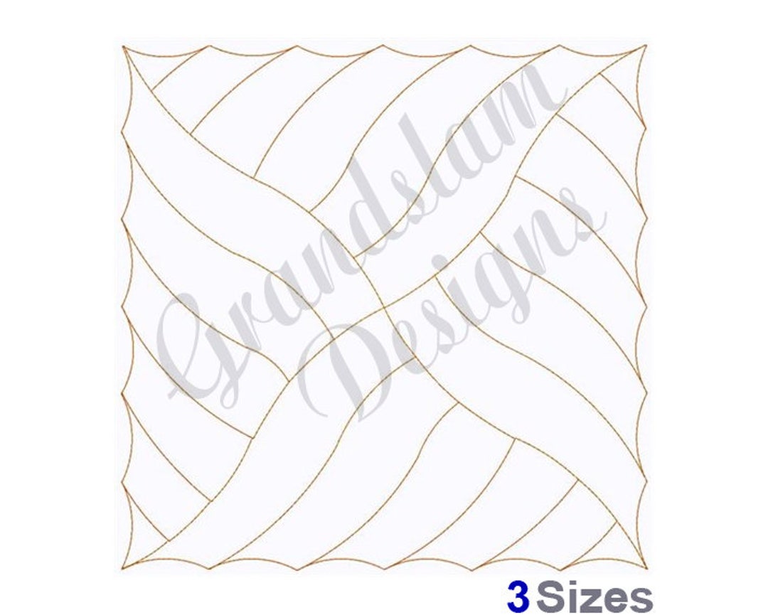 Pinwheel Square Quilt Block - Machine Embroidery Design, Embroidery ...