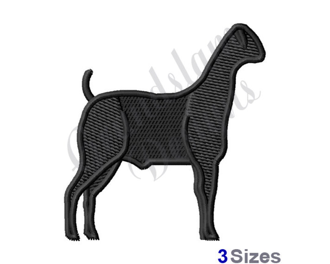 Show Goat - Machine Embroidery Design, Embroidery Designs, Machine ...