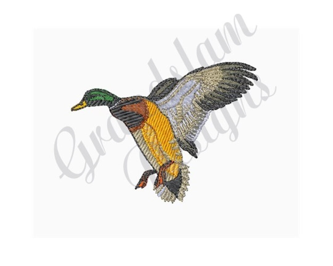 Male Duck - Machine Embroidery Design, Embroidery Designs, Machine ...
