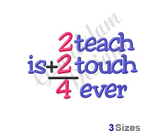 Wonderful Teachers Machine Embroidery Design Embroidery - Etsy