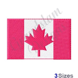 Canadian Flag - Machine Embroidery Design, Embroidery Designs, Machine ...