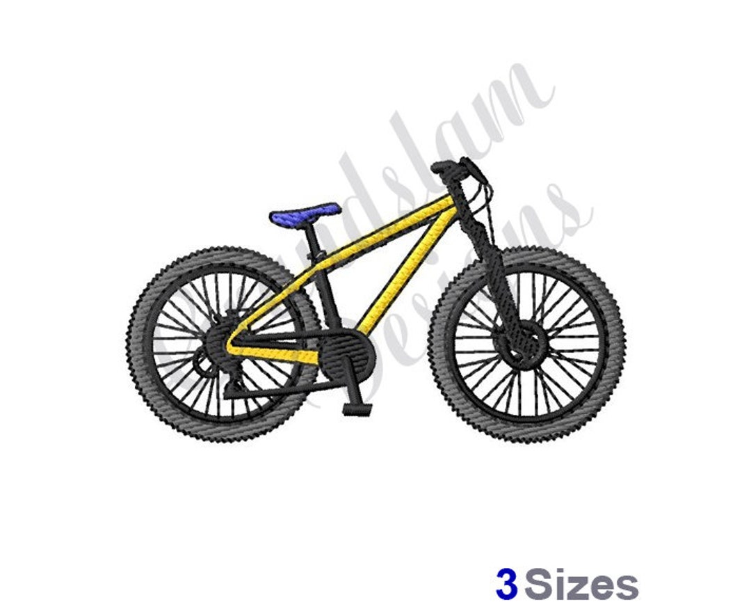 Mountain Bike - Machine Embroidery Design, Embroidery Designs, Machine ...