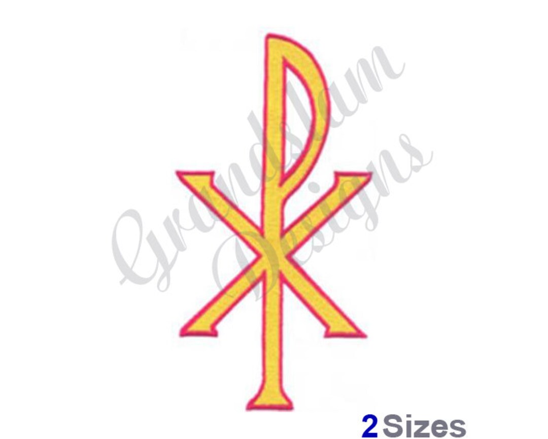 Christ Symbol - Machine Embroidery Design, Embroidery Designs, Machine ...