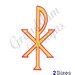 Christ Symbol Machine Embroidery Design, Embroidery Designs, Machine ...