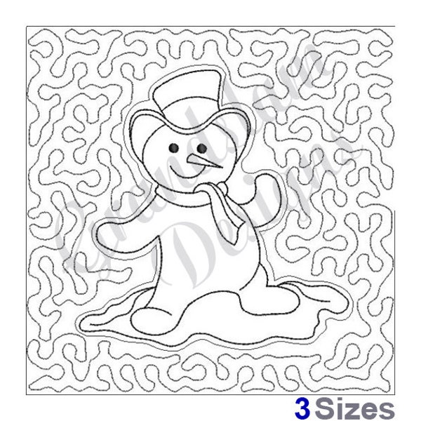 Snowman Quilt - Etsy