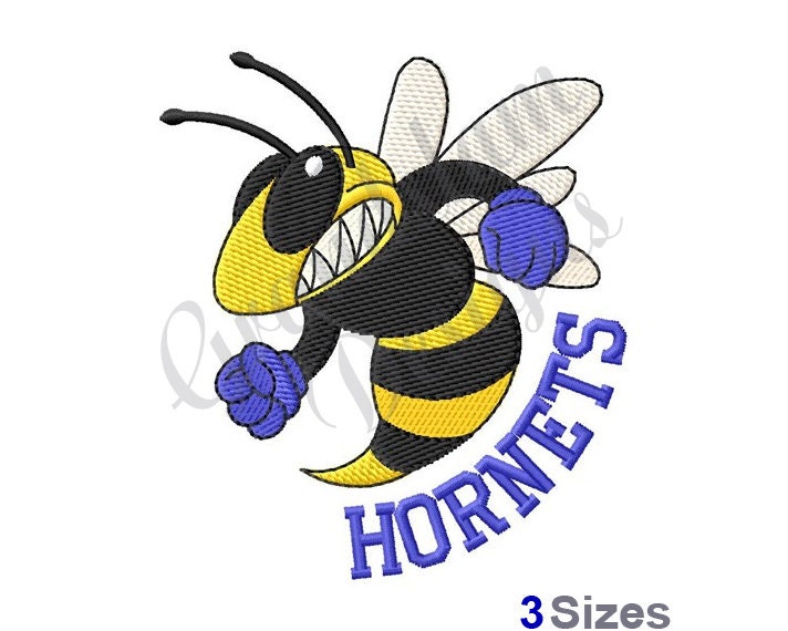 Hornet Embroidery Designs - Etsy