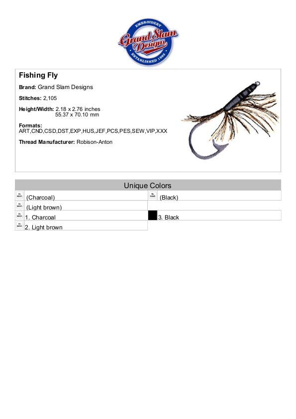 Fly Fishing Lure - Machine Embroidery Design - Etsy