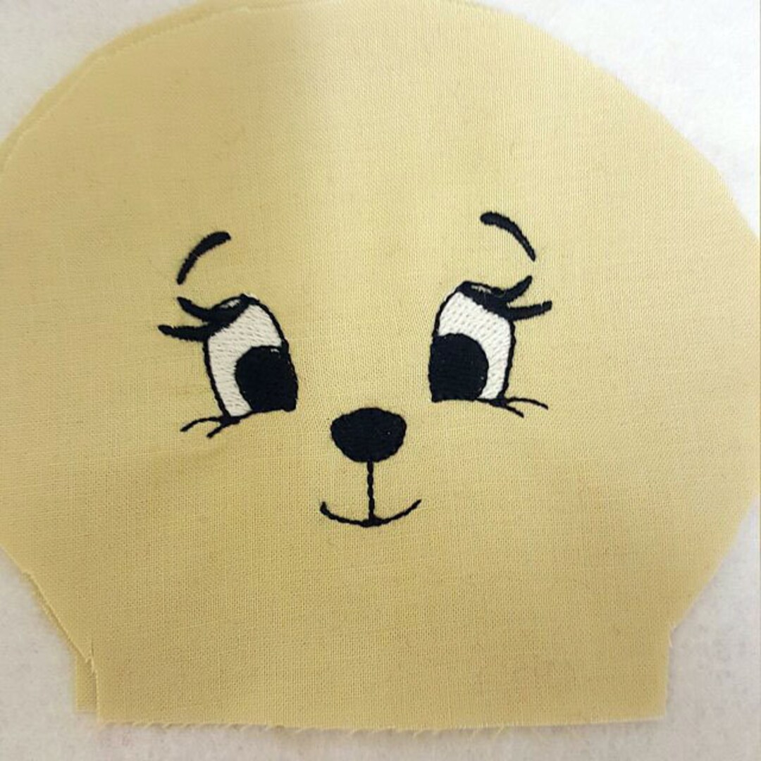 Teddy Bear Face - Machine Embroidery Design - Etsy