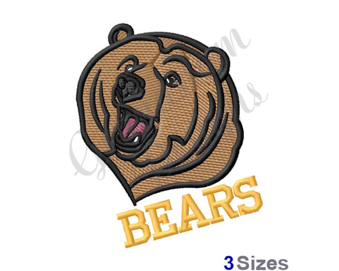 Bears Machine Embroidery Design - Etsy