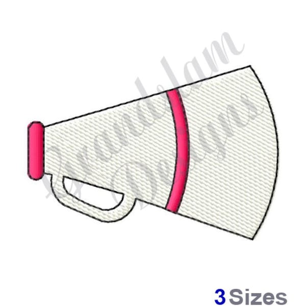 Megaphone Embroidery - Etsy