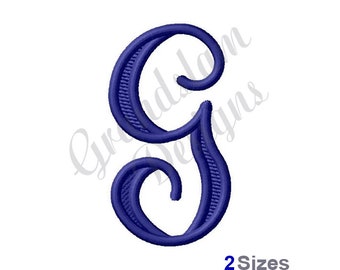 Machine Embroidery Design Monogrammed Lace Letter G 4x4 Hoop - Etsy