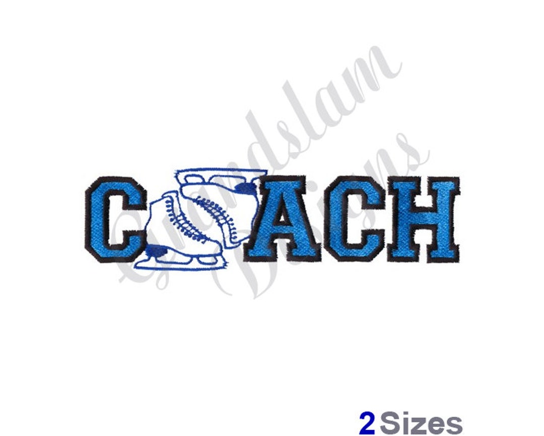 Skating Coach - Machine Embroidery Design, Embroidery Designs, Machine ...