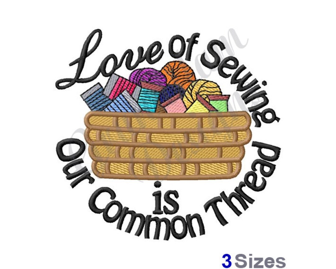 Sewing Thread - Machine Embroidery Design, Embroidery Designs, Machine ...