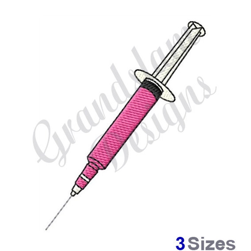 Syringe Embroidery - Etsy