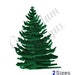 Evergreen Tree - Machine Embroidery Design - Etsy