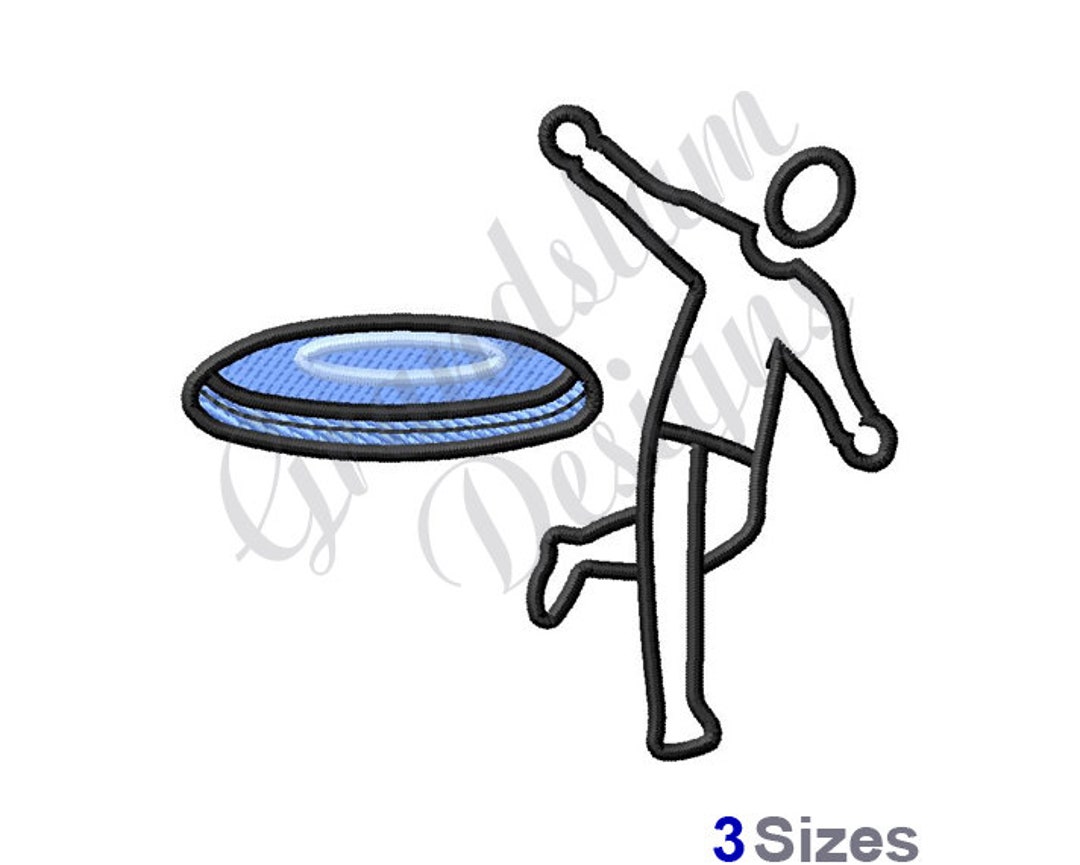 Disc Golf - Machine Embroidery Design, Embroidery Designs, Machine ...