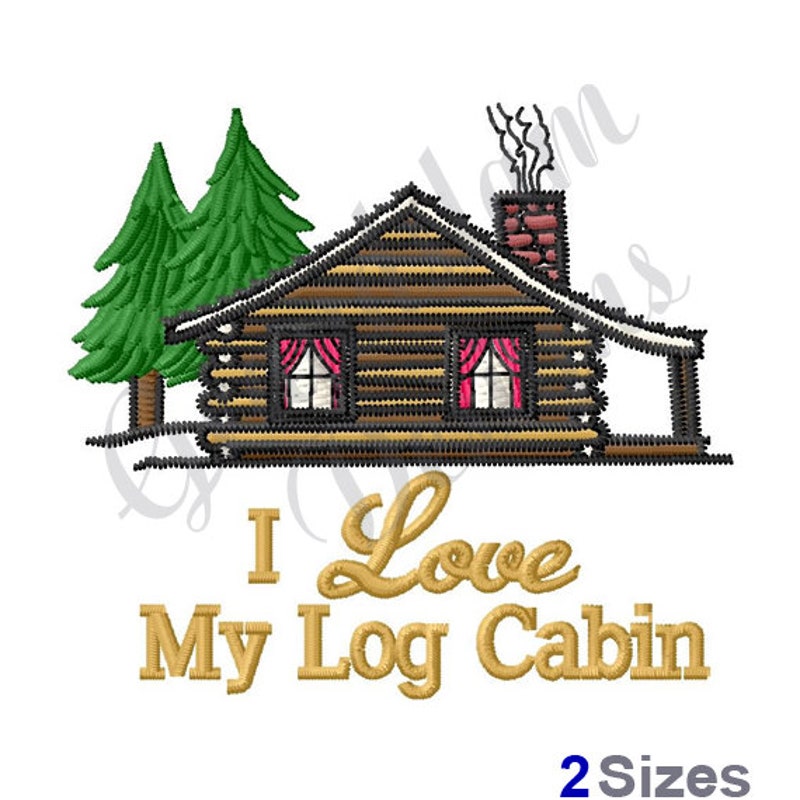 Log Cabin - Etsy