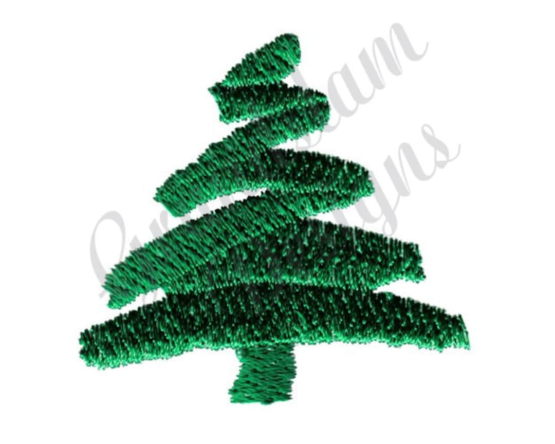 Christmas Tree - Machine Embroidery Design, Embroidery Designs, Machine ...