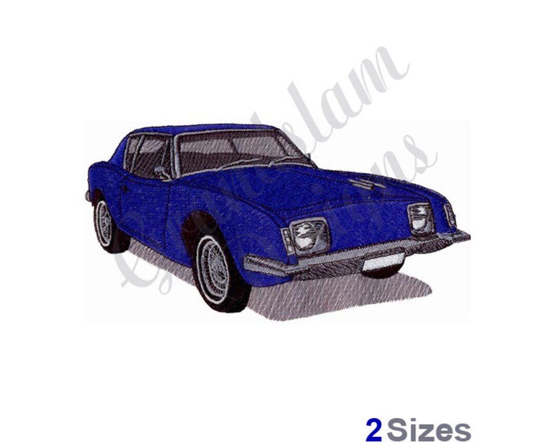 Studebaker Avanti Machine Embroidery Design, Embroidery Designs ...