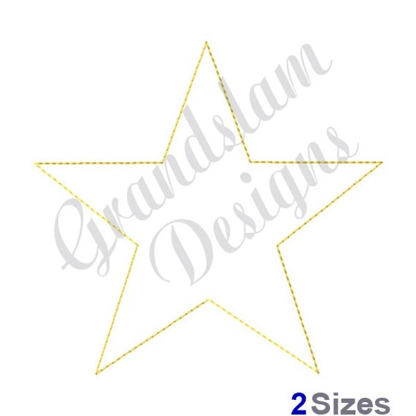 Star Embroidery - Etsy