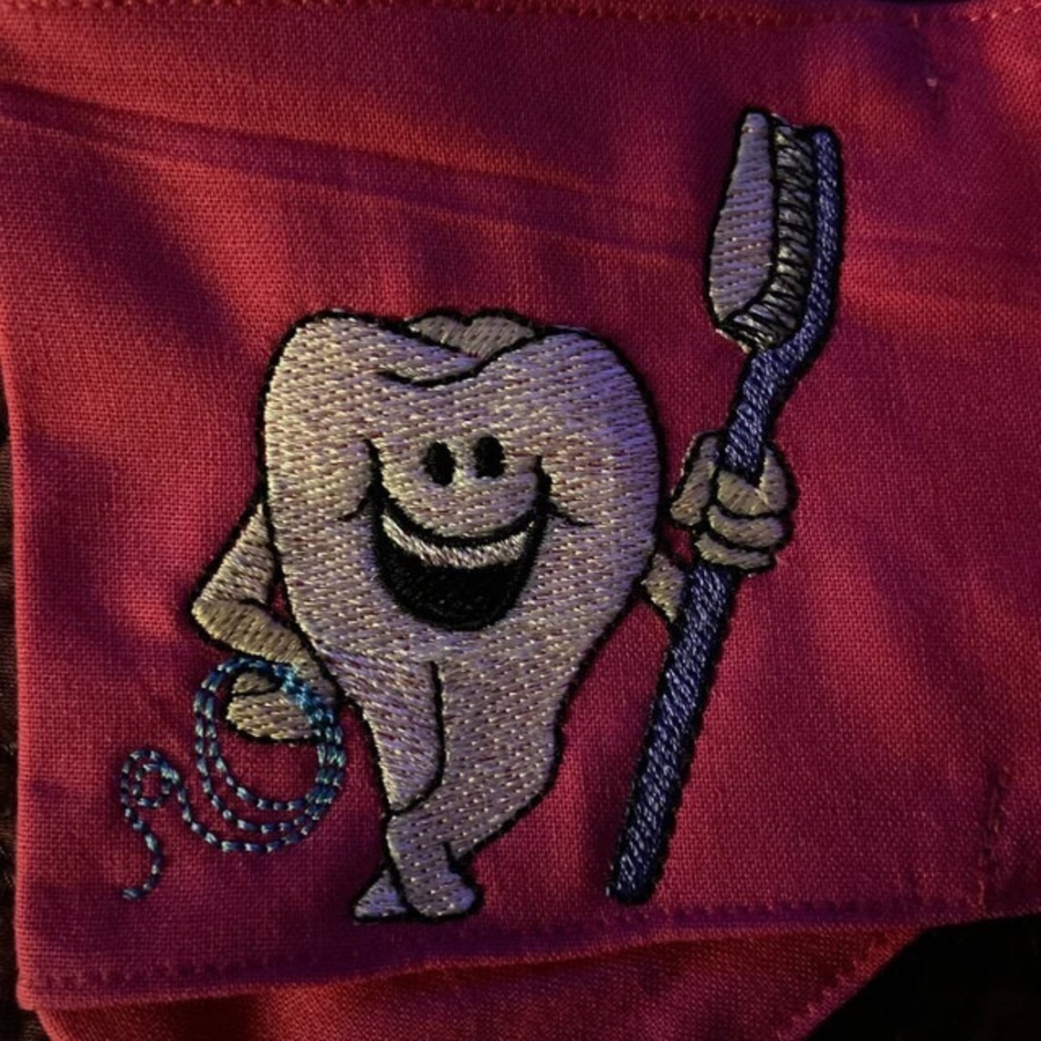 Tooth With Brush machine Embroidery Design Embroidery - Etsy