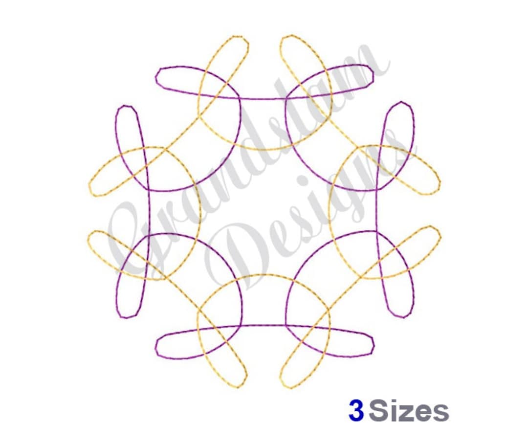 Retro Spirograph -machine Embroidery Design, Embroidery Designs ...