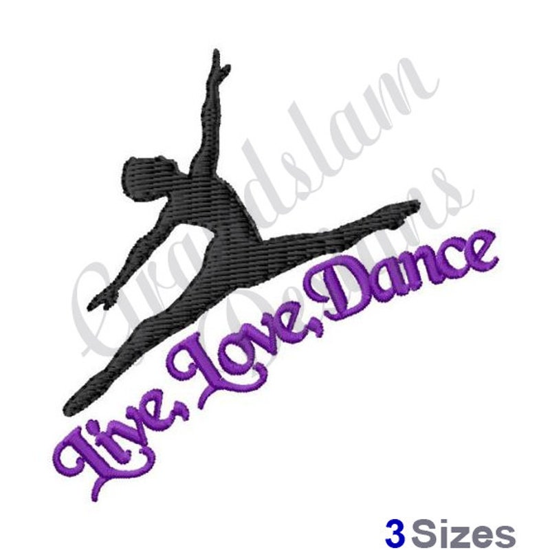 Dancer Embroidery Design - Etsy
