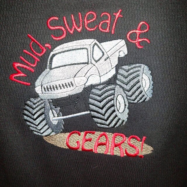 Monster Truck - Machine Embroidery Design, Embroidery Designs, Machine ...