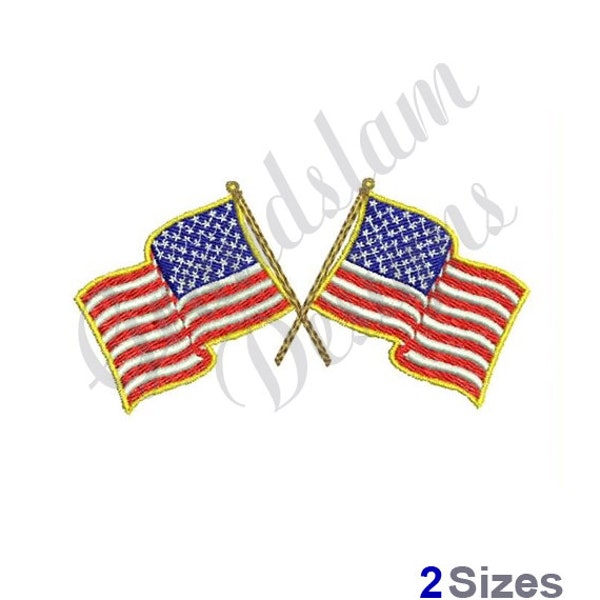 American Flag Embroidery - Etsy