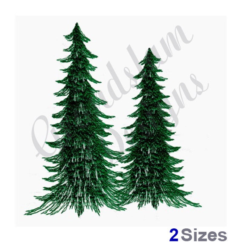 Pine Embroidery - Etsy