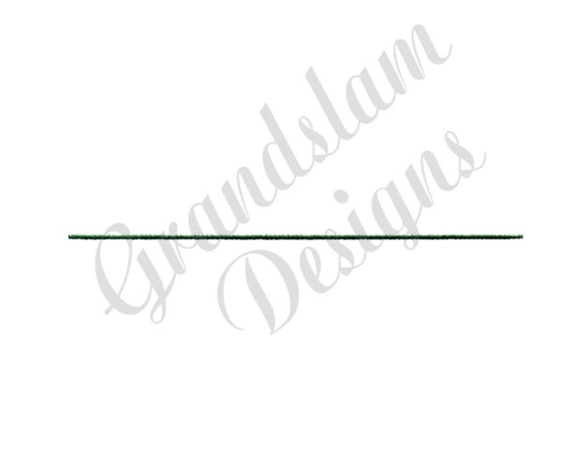 Thin Line Machine Embroidery Design Embroidery Designs - Etsy