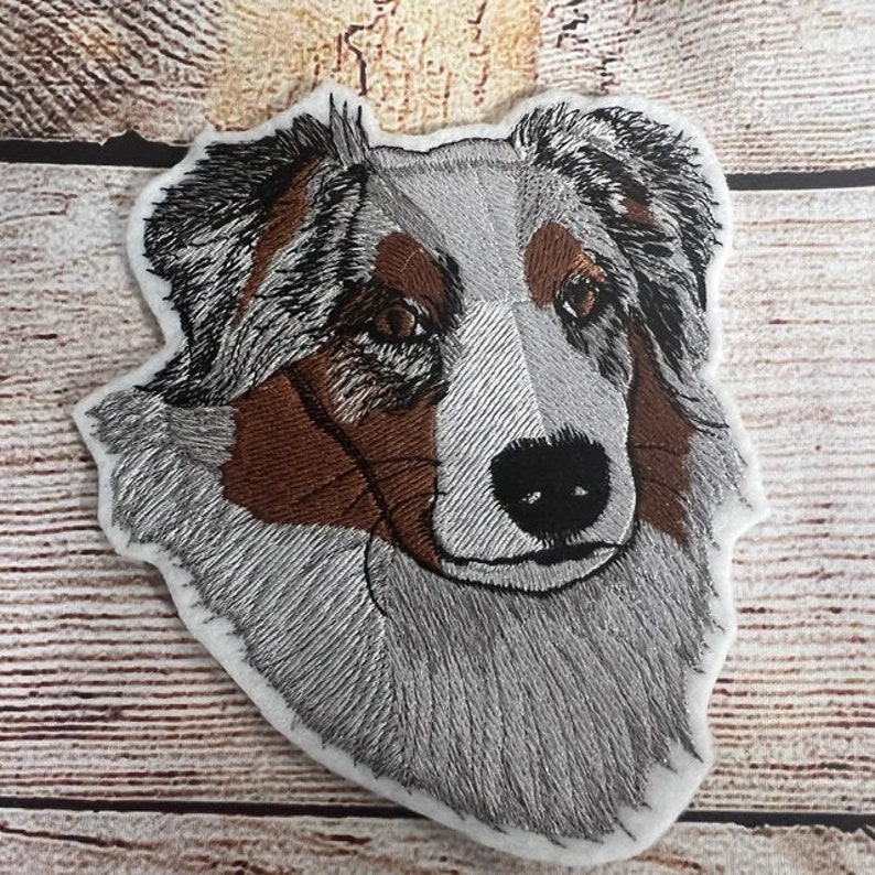Australian Shepherd - Machine Embroidery Design, Embroidery Designs ...