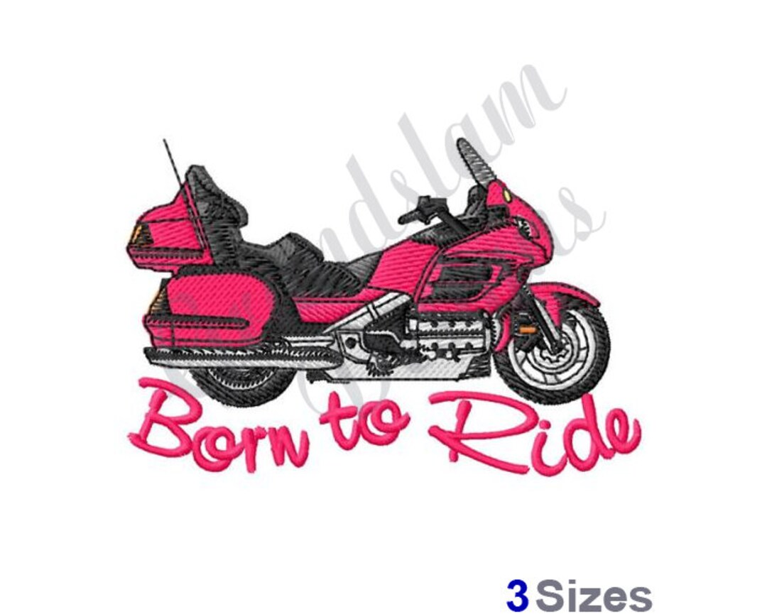 Honda Motorcycle Machine Embroidery Design, Embroidery Designs, Machine ...