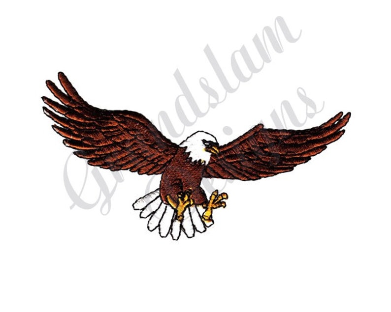Eagle Machine Embroidery Design - Etsy