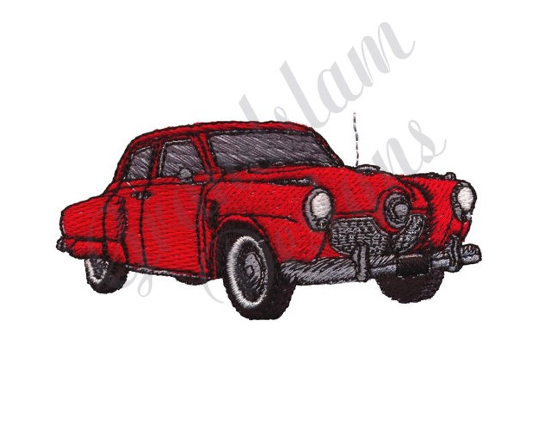 Studebaker Land Cruiser Car - Machine Embroidery Design - Etsy