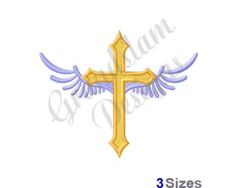Angel Wings Machine Embroidery Design - Etsy