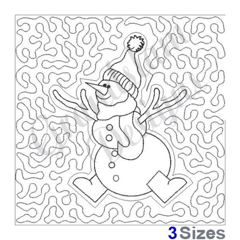 Snowman Quilt - Etsy