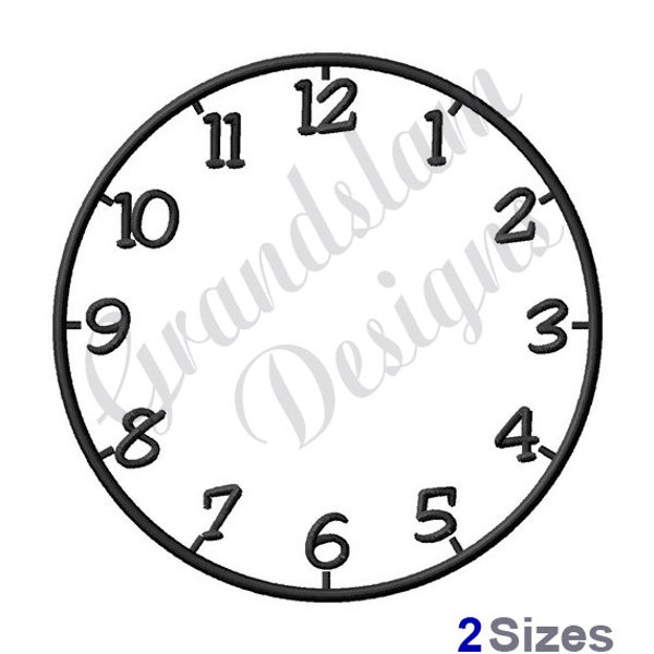 Clock Face Design - Etsy