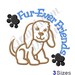 Dog Puppy Outline - Machine Embroidery Design - Etsy